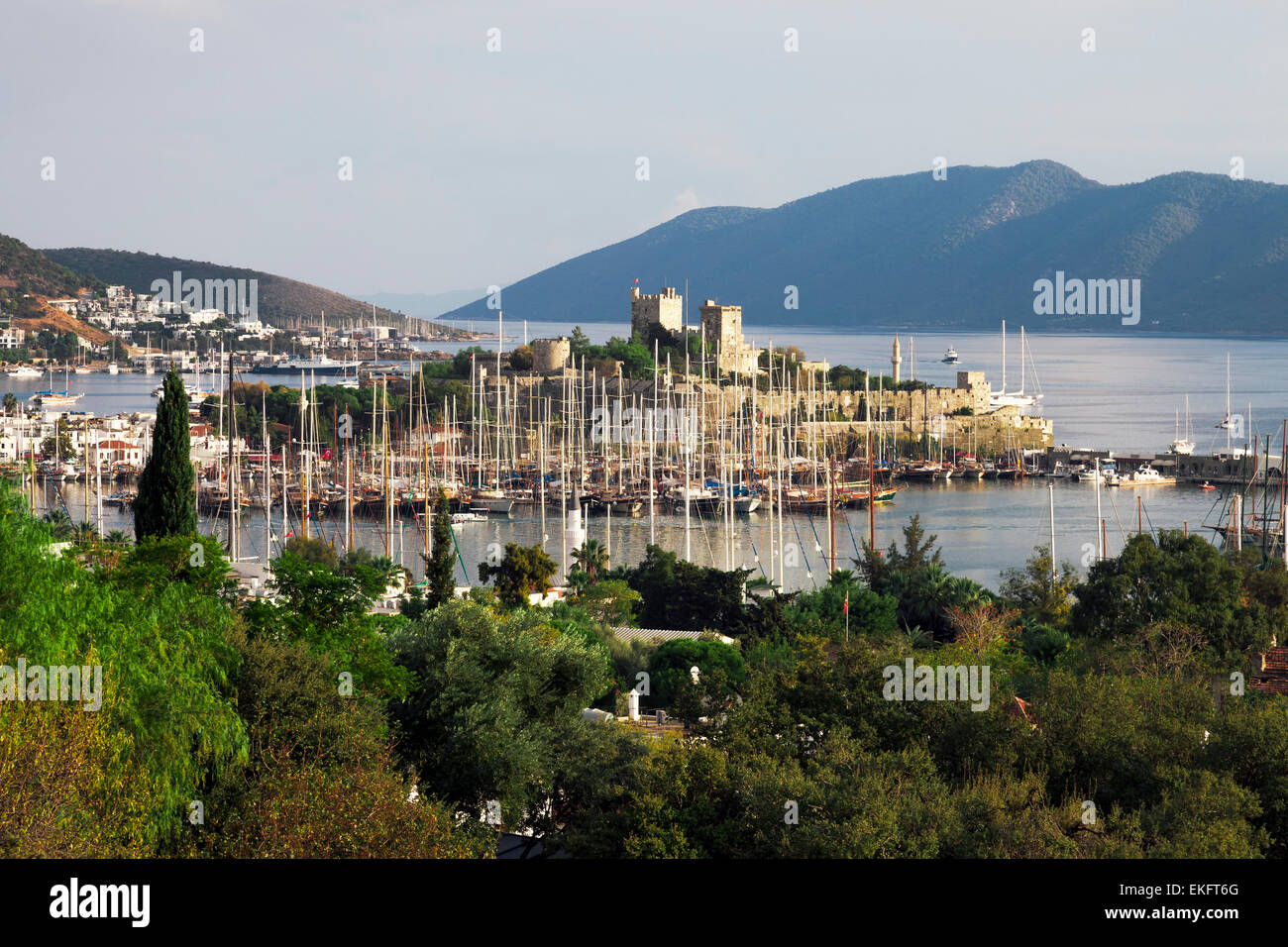 Bodrum castle on sea hi-res stock photography and images - Alamy