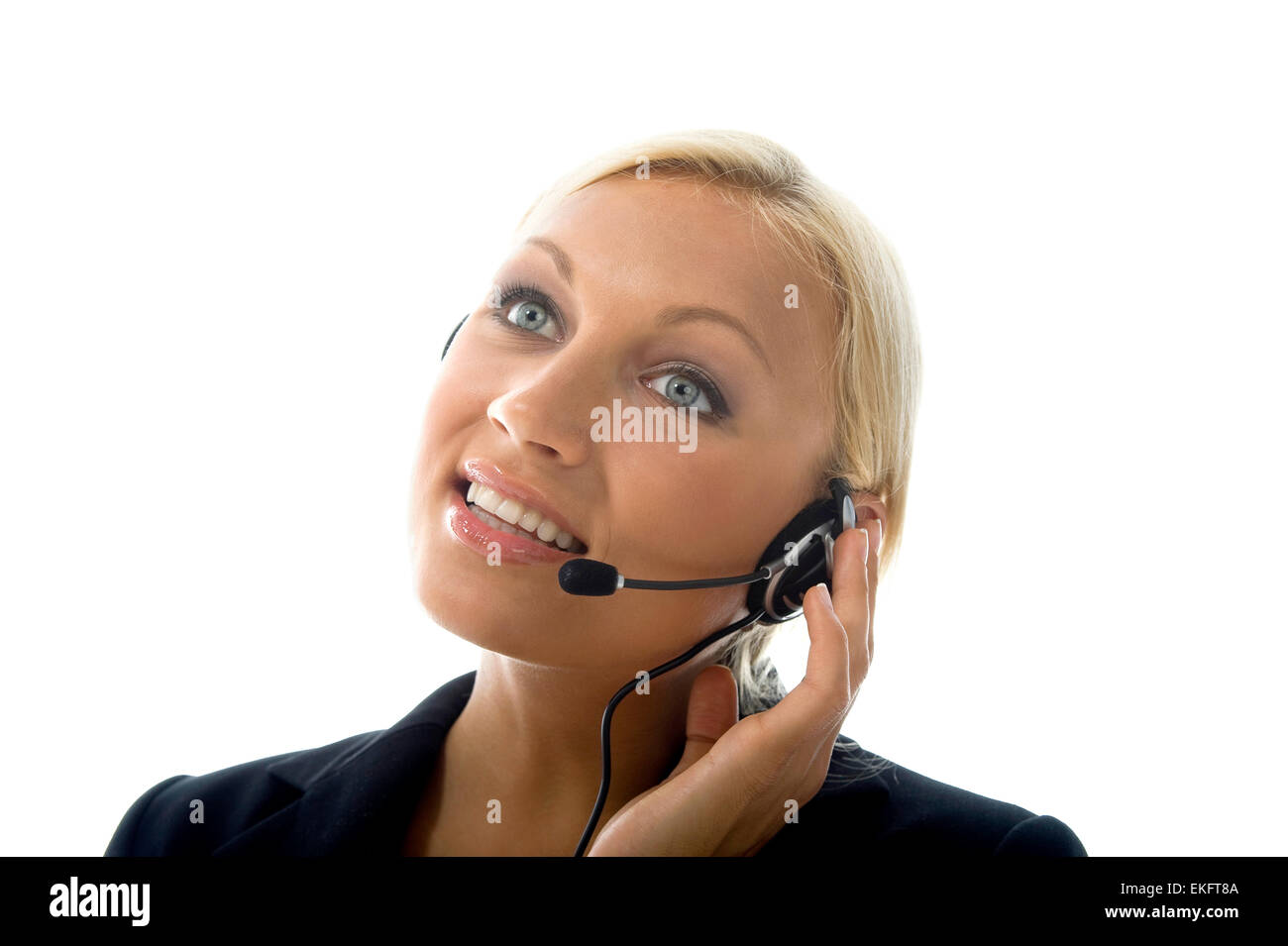 Customer Service Representative Stock Photo - Alamy
