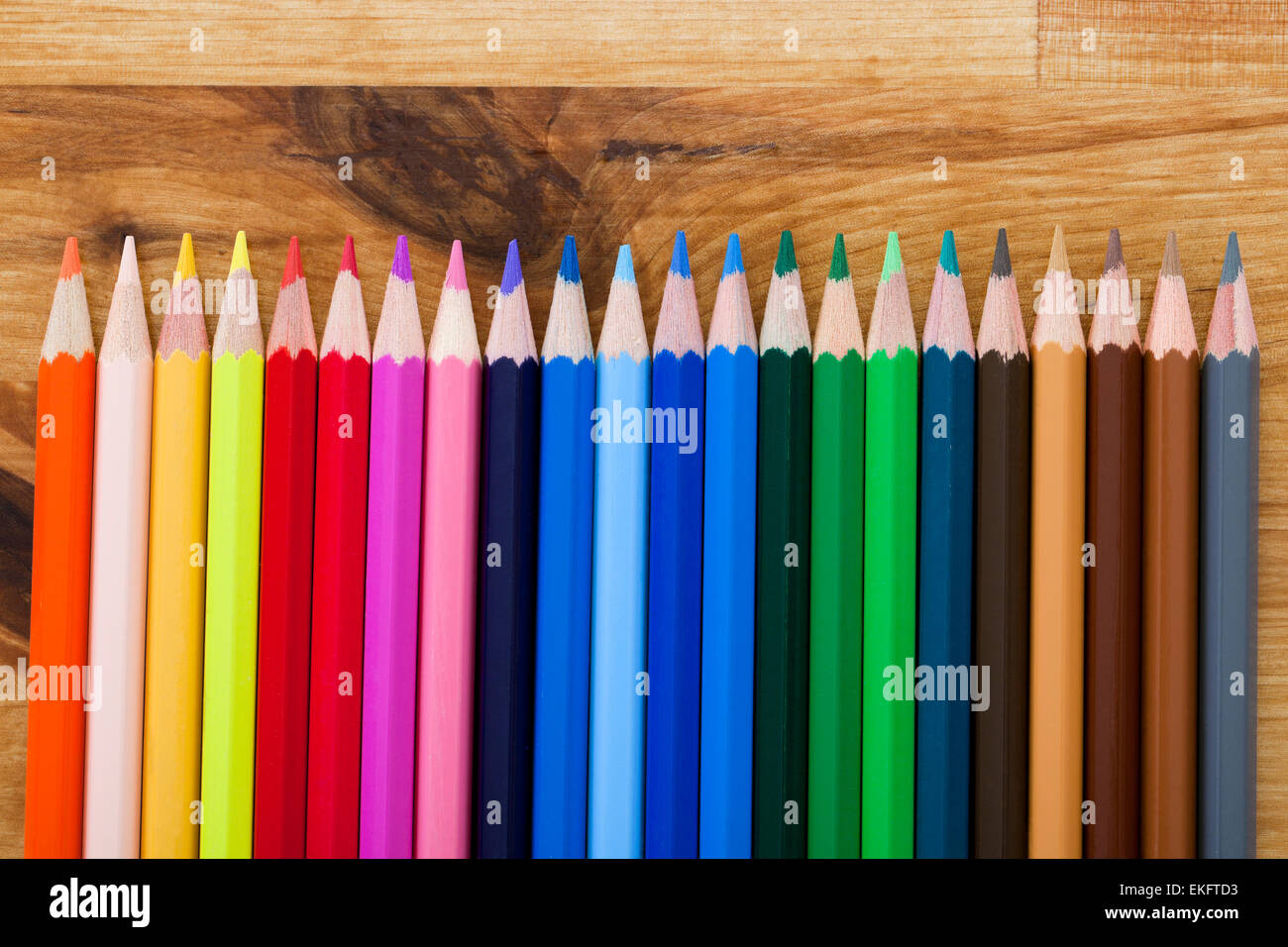 Line of Colors Stock Photo - Alamy
