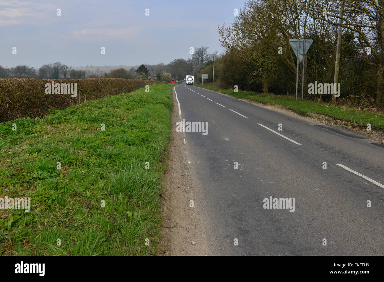 Horley, Surrey, UK. 10th April, 2015. The oil well and surrounding ...