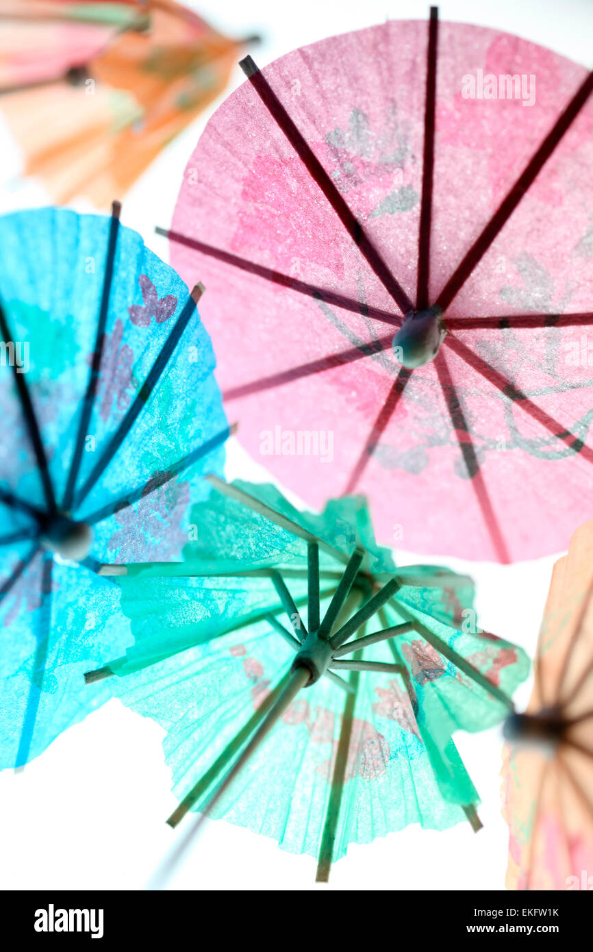 fresh and colourful cocktail umbrellas Jane Ann Butler Photography ...