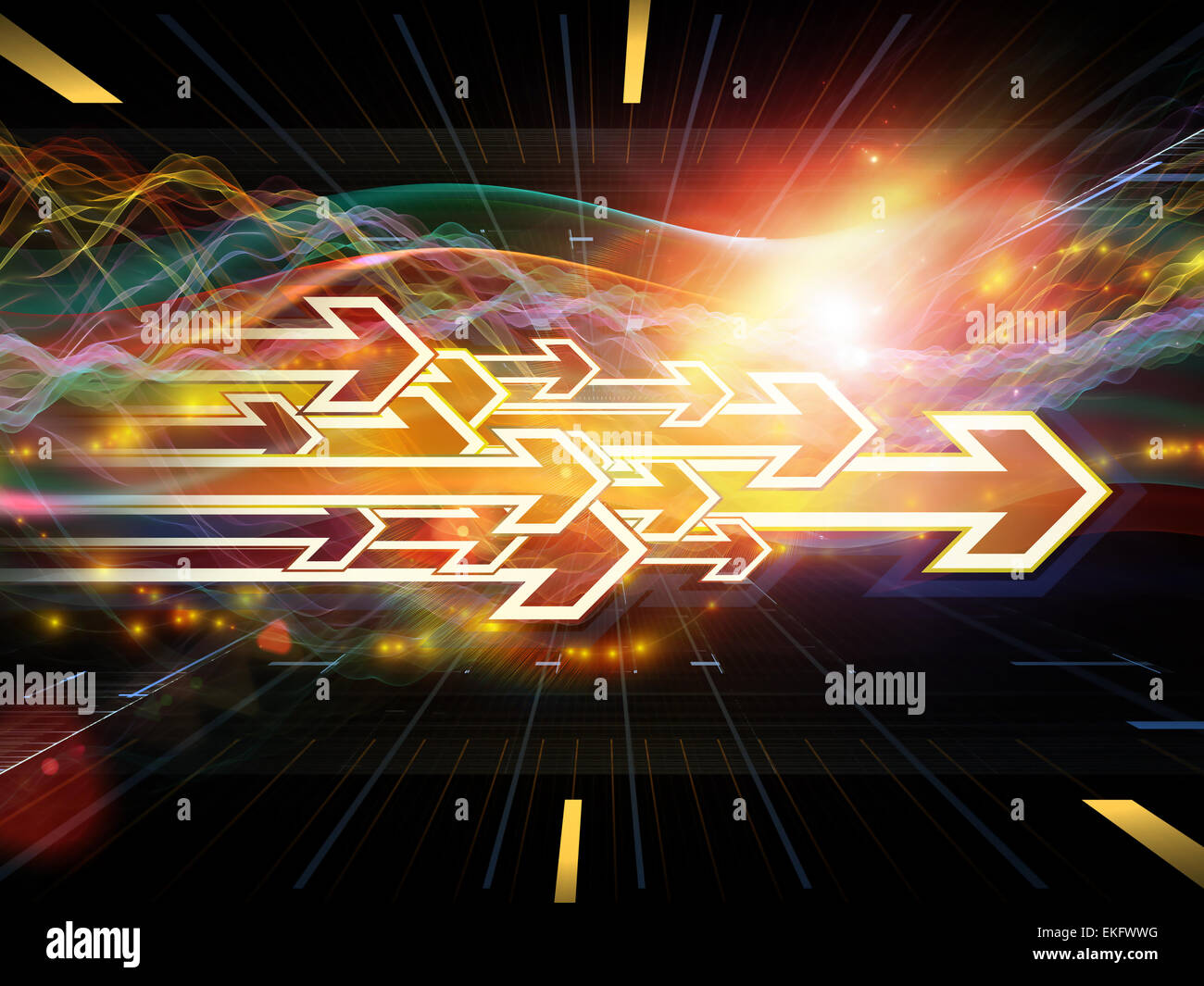 Toward Digital Directions Stock Photo - Alamy