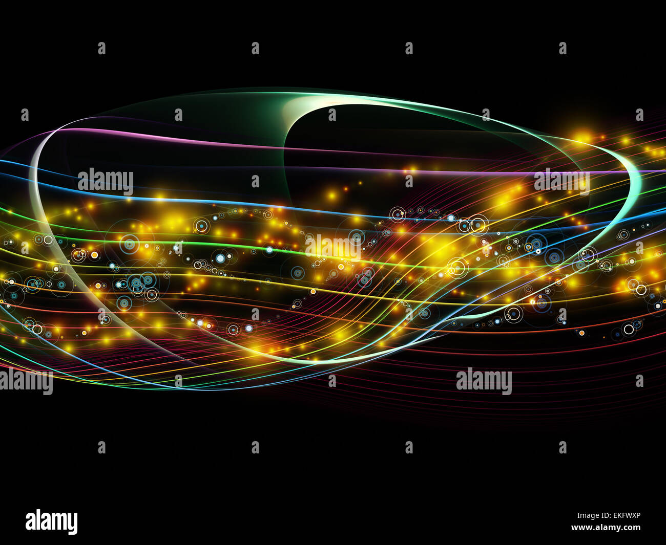 Visualization of Dynamic Network Stock Photo - Alamy