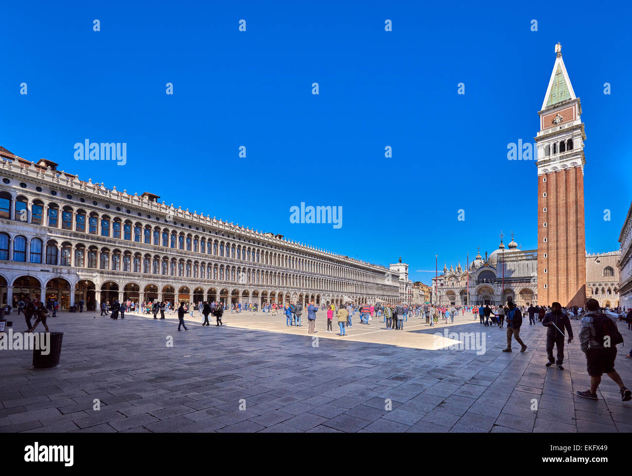 Piazza San Marco, often known in English as the St Mark's Square Venice ...