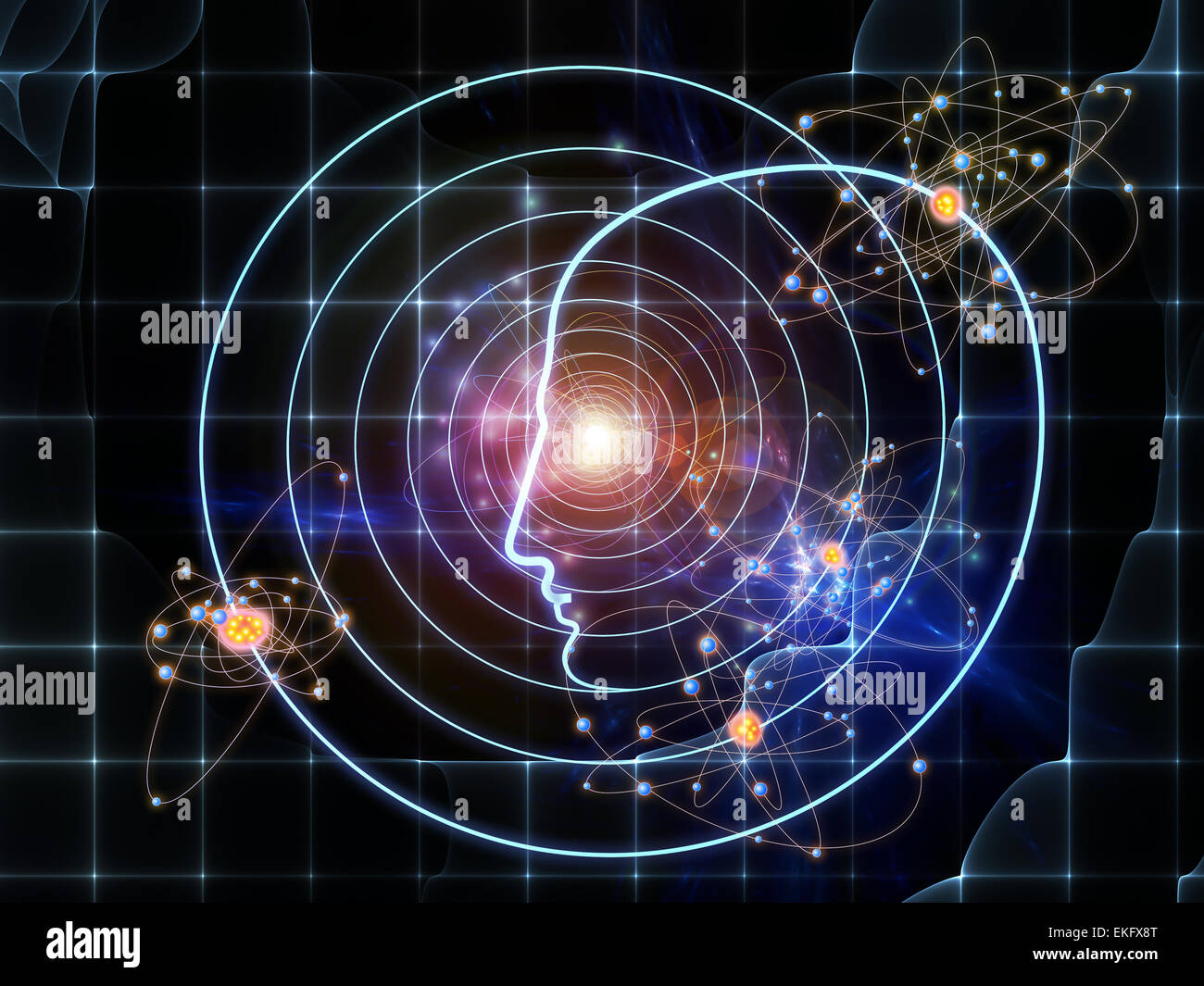 Visualization of Intelligence Stock Photo - Alamy