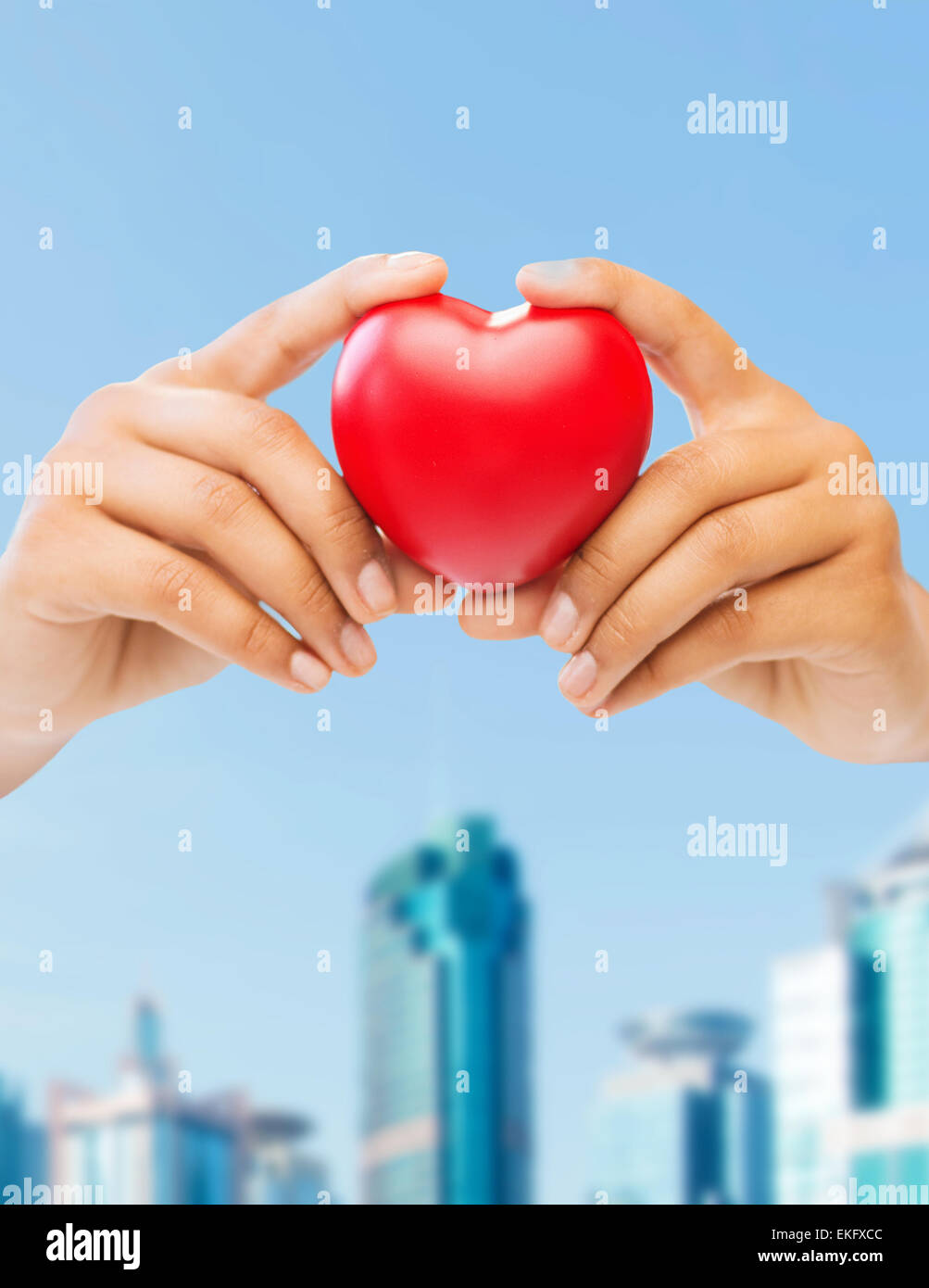 woman hands with heart Stock Photo - Alamy