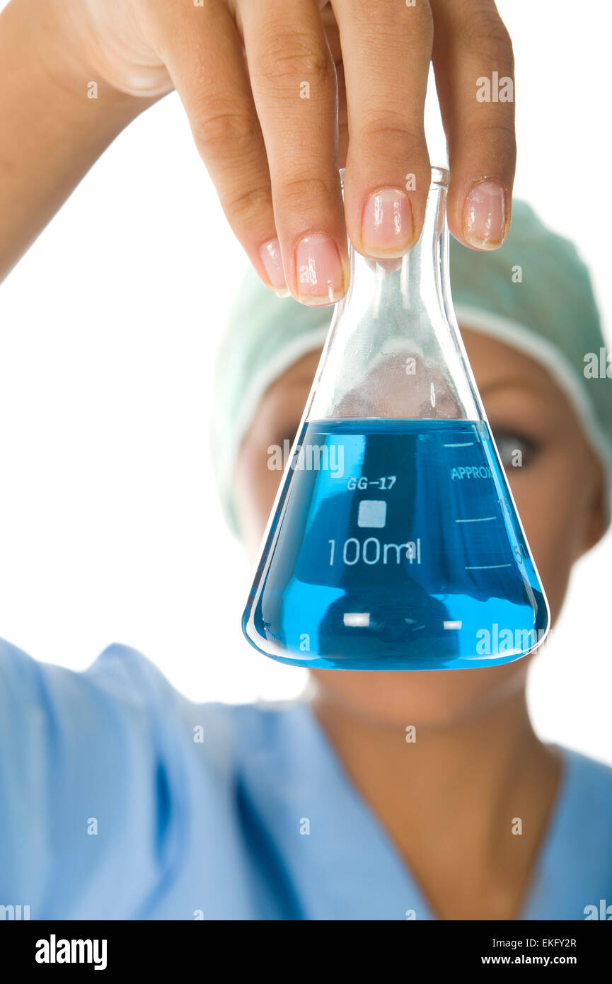 Checking the Formula Stock Photo - Alamy