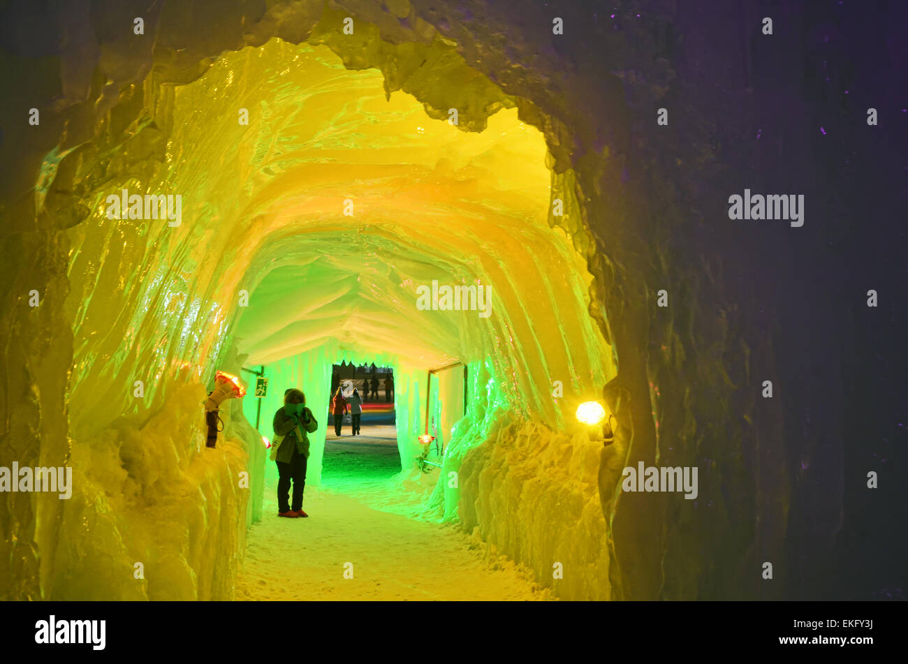 Ice tunnel hokkaido hi-res stock photography and images - Alamy