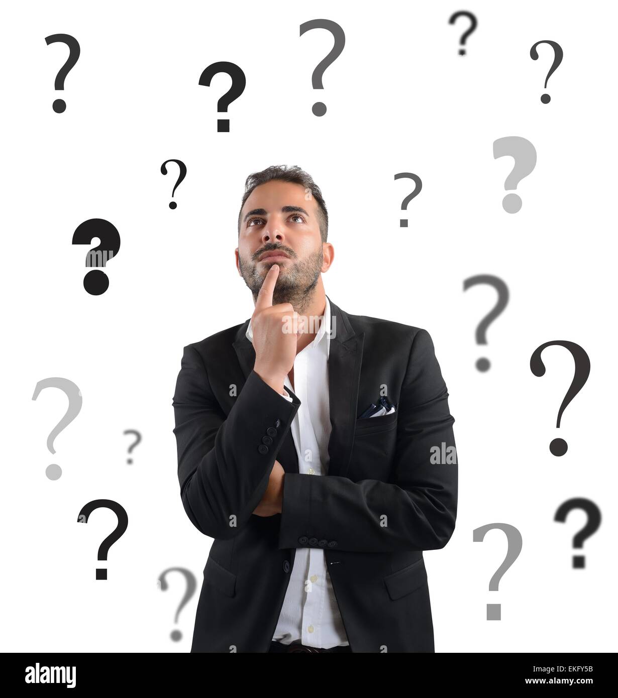 Businessman analyze hi-res stock photography and images - Alamy