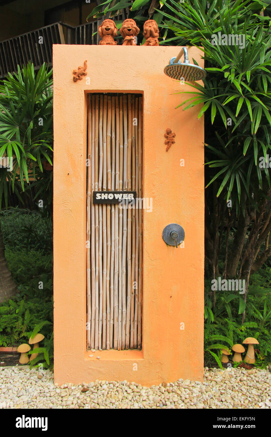 Tropical Outdoor Shower