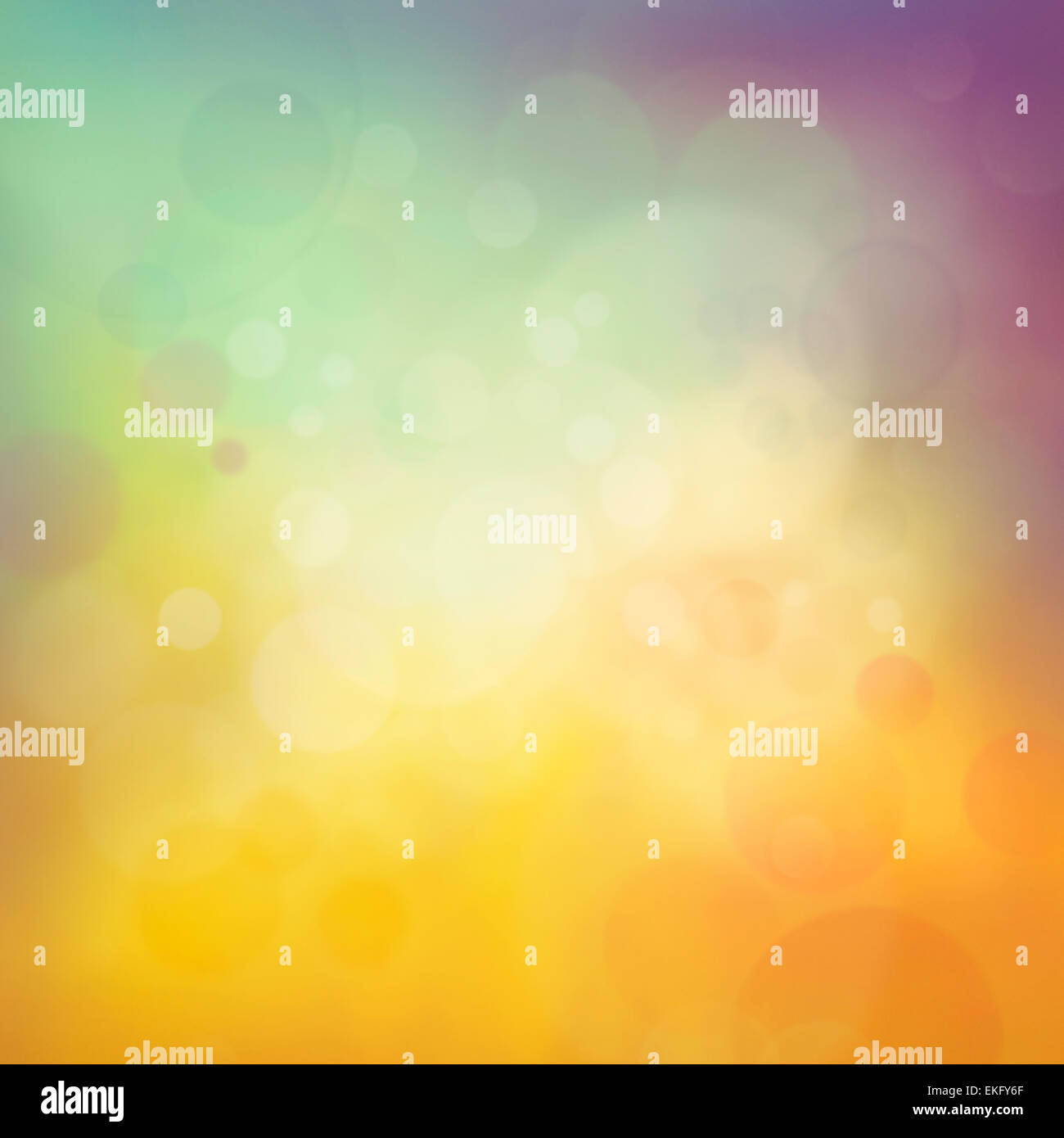 Colorful yellow bokeh background Stock Photo - Alamy