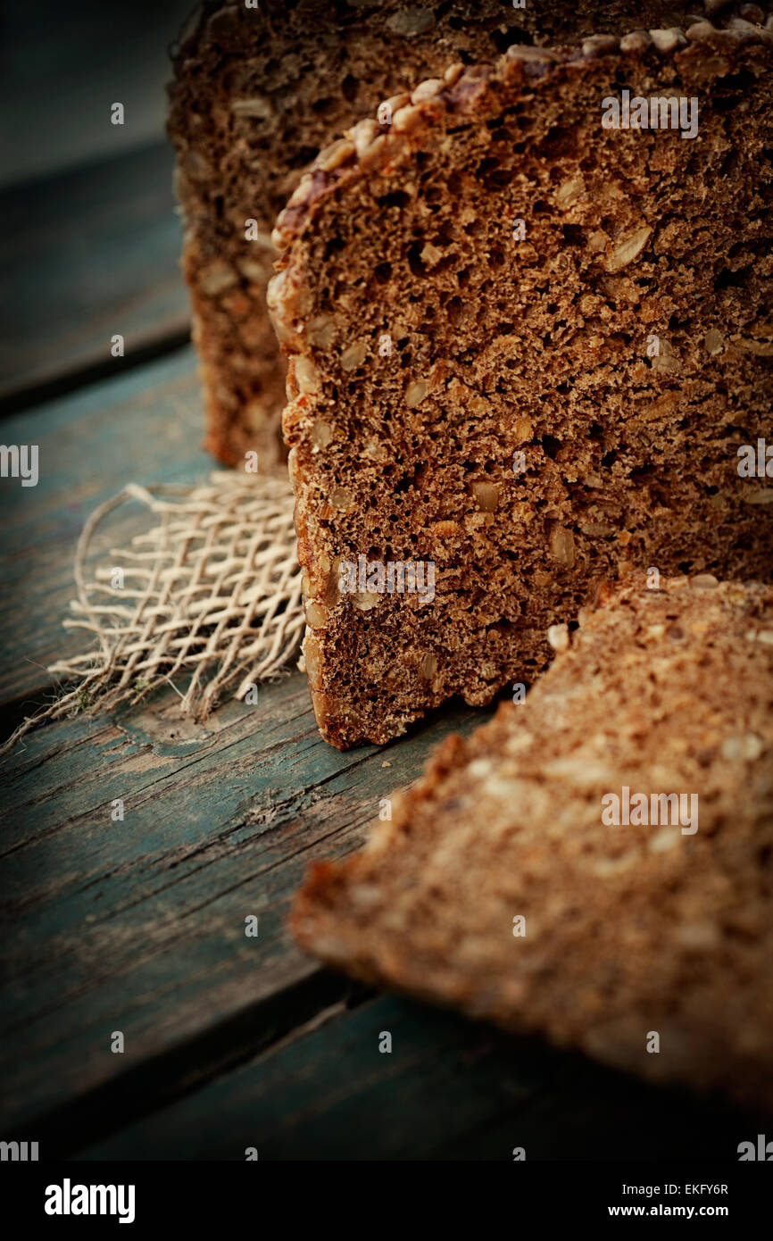 Rustic loaf of bread Stock Photo - Alamy