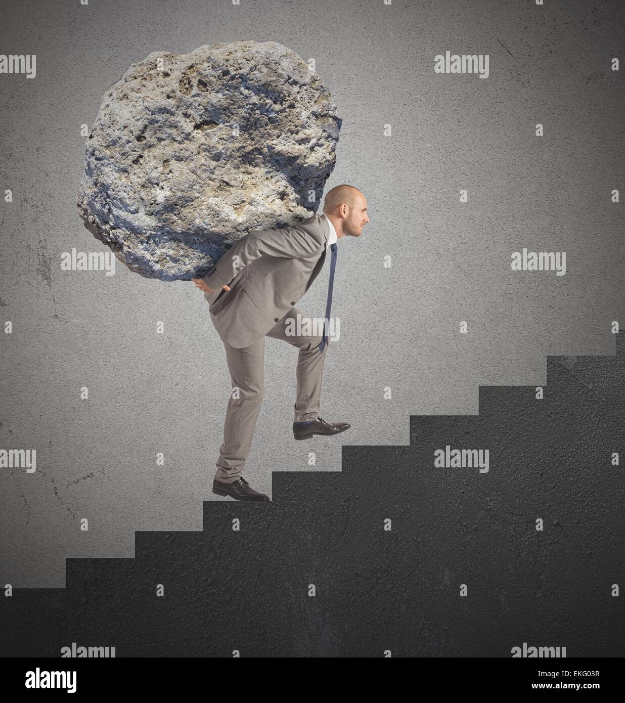 Difficult career and great effort Stock Photo - Alamy Difficult career and great effort Stock Photo - Alamy