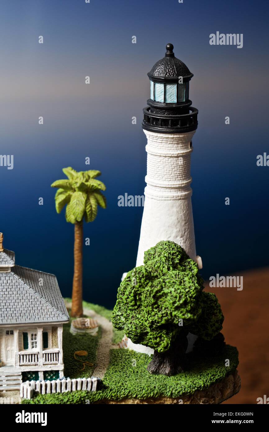 Model lighthouse hi-res stock photography and images - Alamy