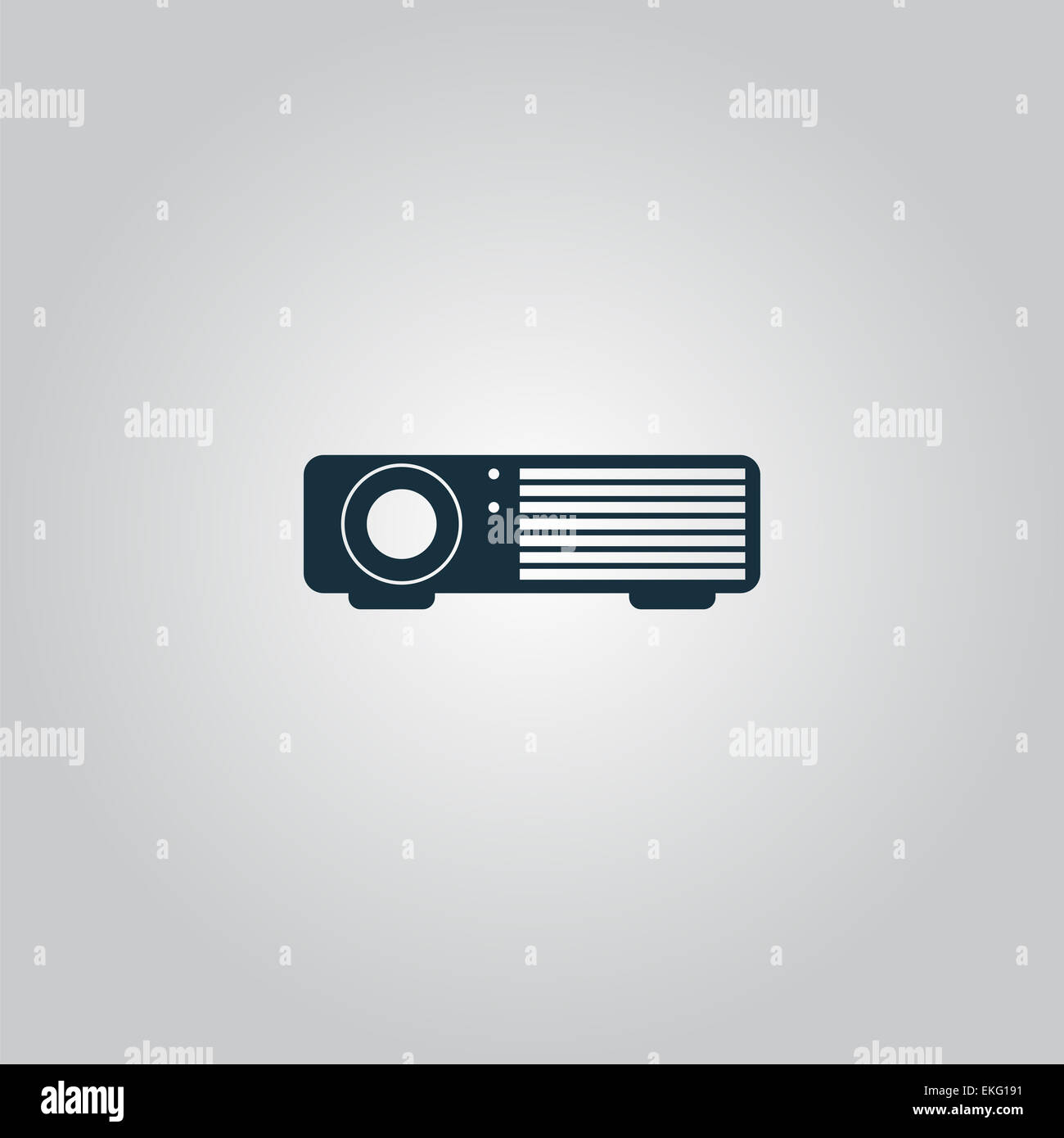 Projector vector hi-res stock photography and images - Alamy