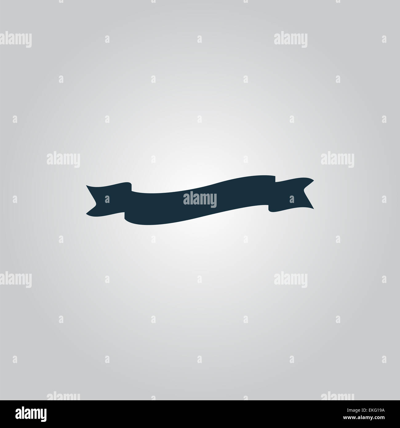 Ribbon banner icon hi-res stock photography and images - Alamy