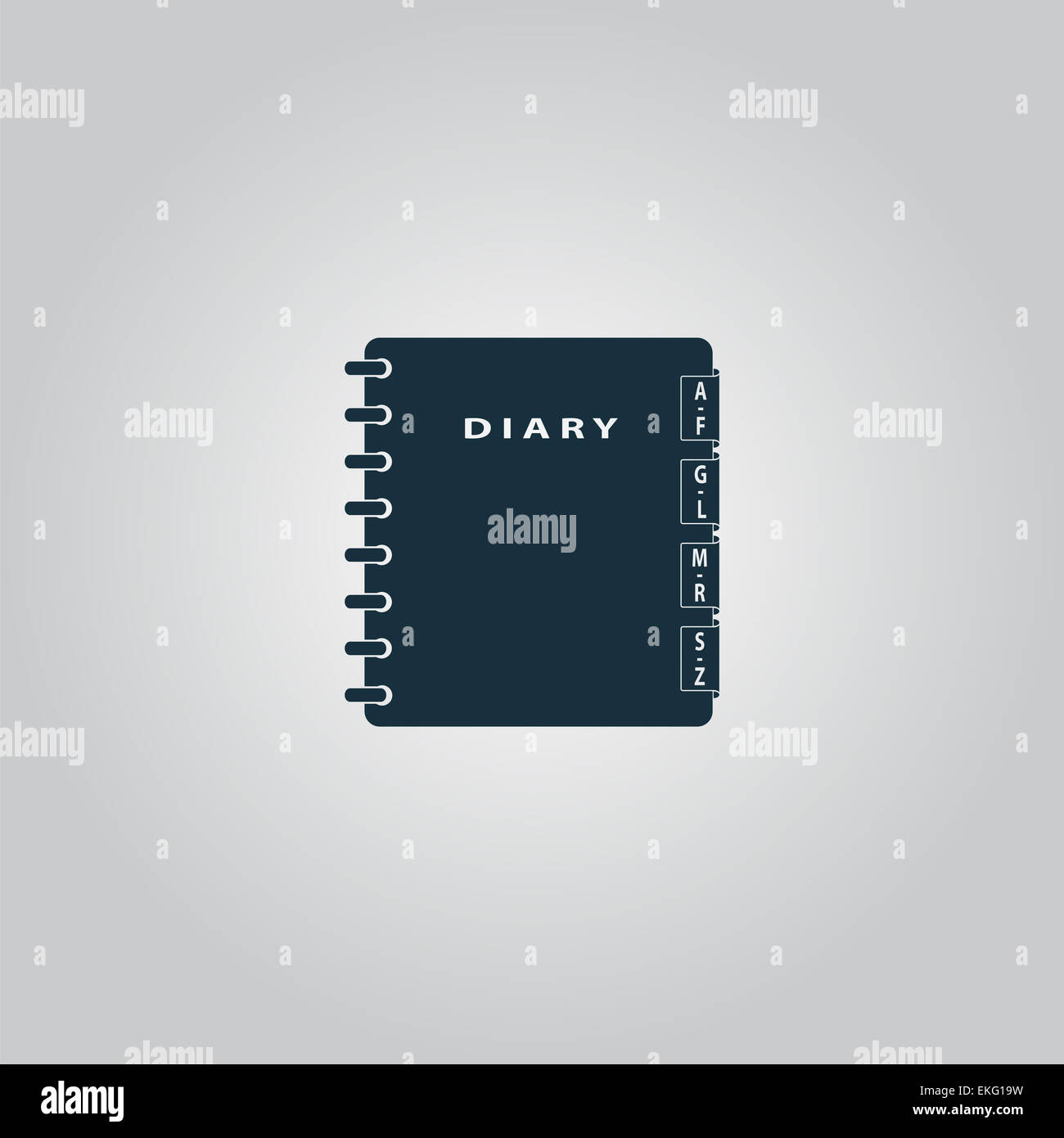 organizer icon , vector illustration Stock Photo - Alamy