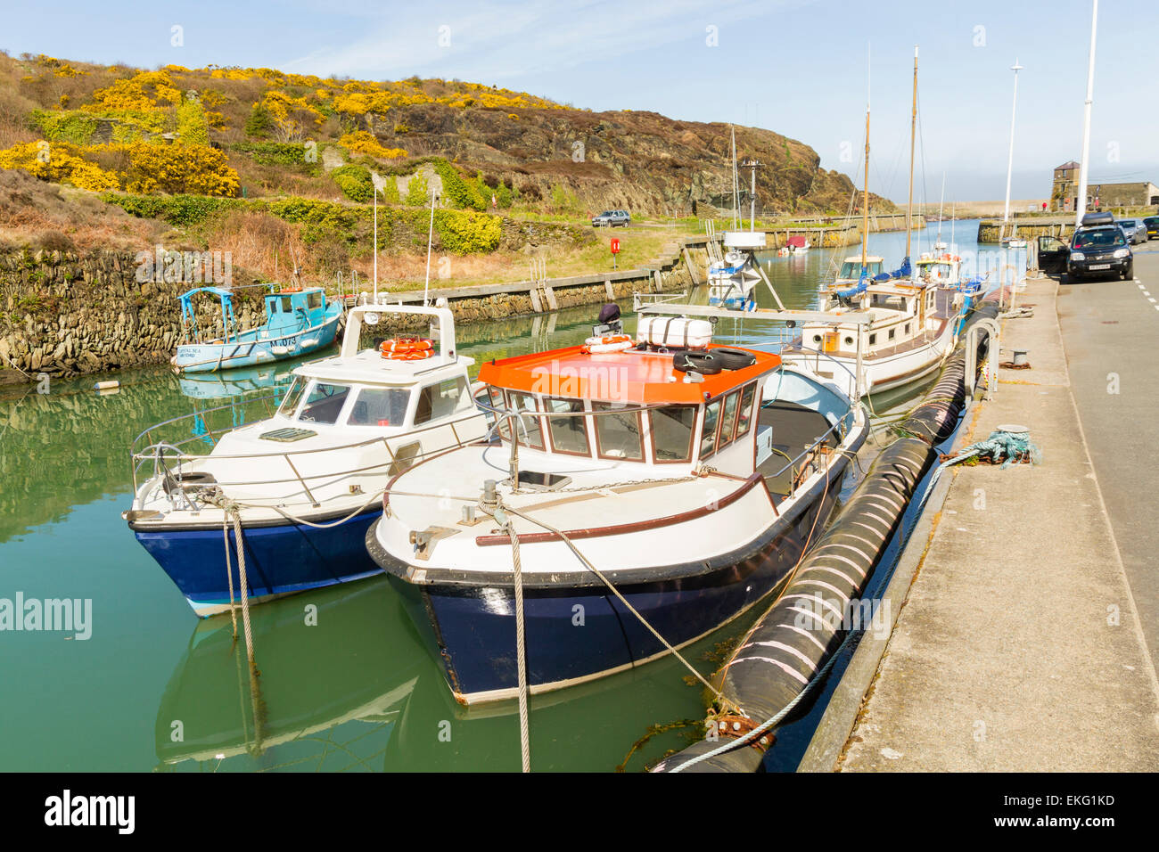 Amlwch Port on the Isle of Anglesey North Wales Stock Photo - Alamy