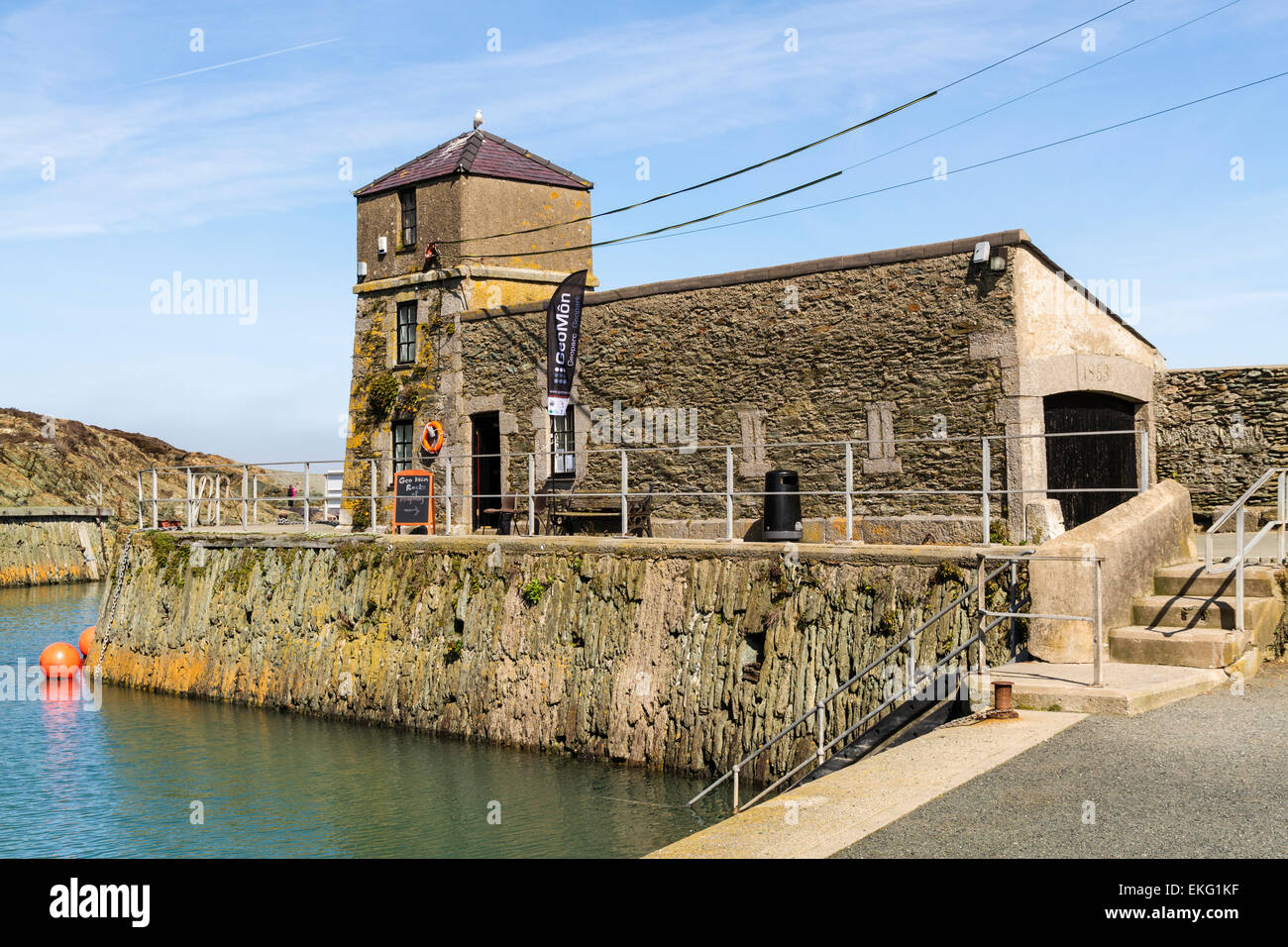 Amlwch Port on the Isle of Anglesey North Wales Stock Photo - Alamy