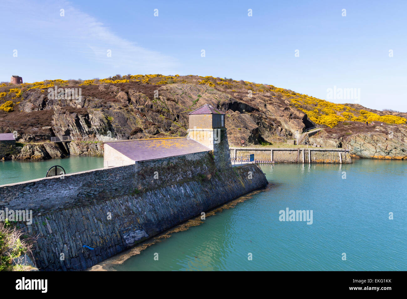 Amlwch Port on the Isle of Anglesey North Wales Stock Photo - Alamy