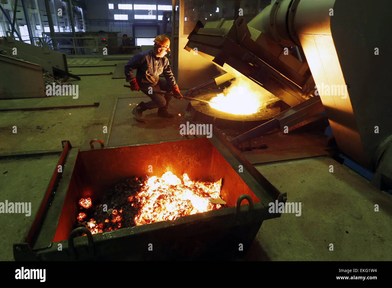 Induction Furnace High Resolution Stock Photography and Images - Alamy