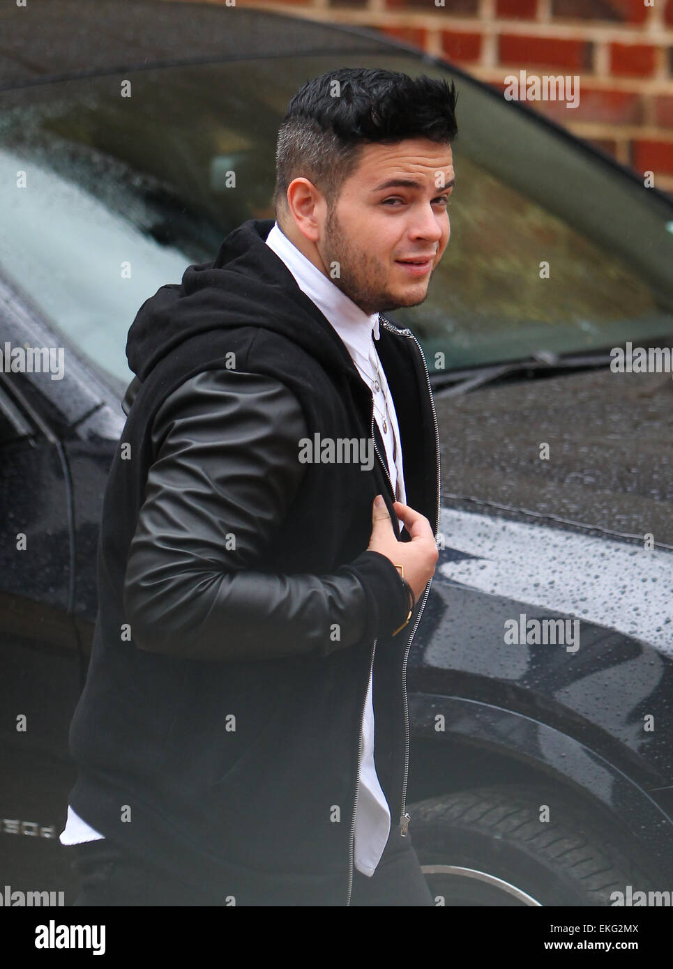 X Factor finalists at their house outside London Featuring: Paul ...