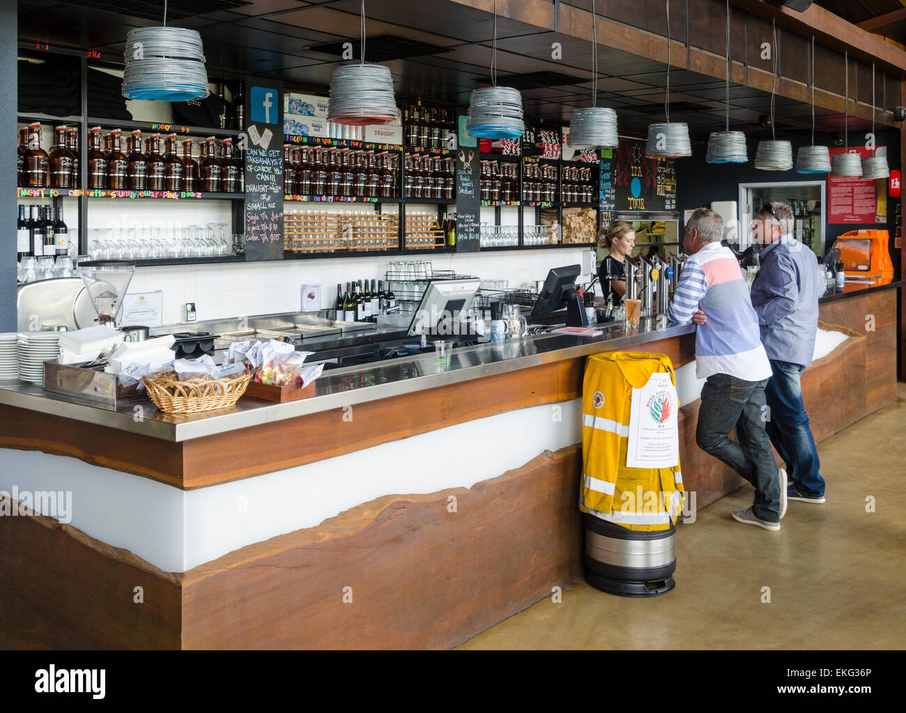 Bar at the Colonial Brewery Company, Margaret River, Western Australia ...