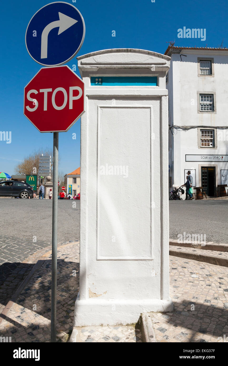 Rare, old, and vintage ' K3 ' concrete traditional telephone phone box ...
