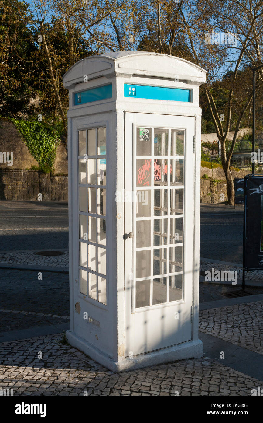 Rare, old, and vintage ' K3 ' concrete traditional telephone phone box ...