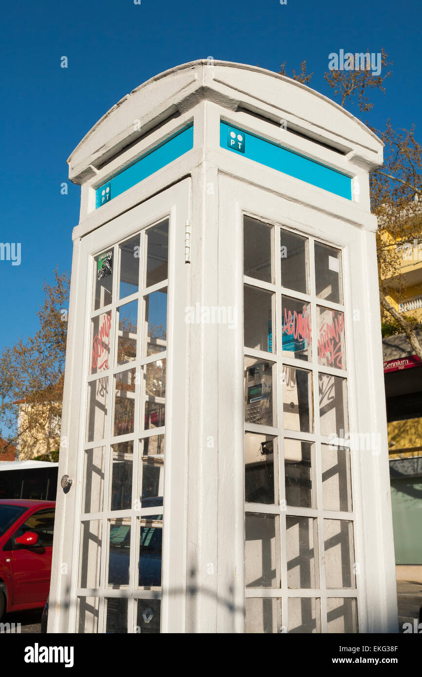 Rare, old, and vintage ' K3 ' concrete traditional telephone phone box ...