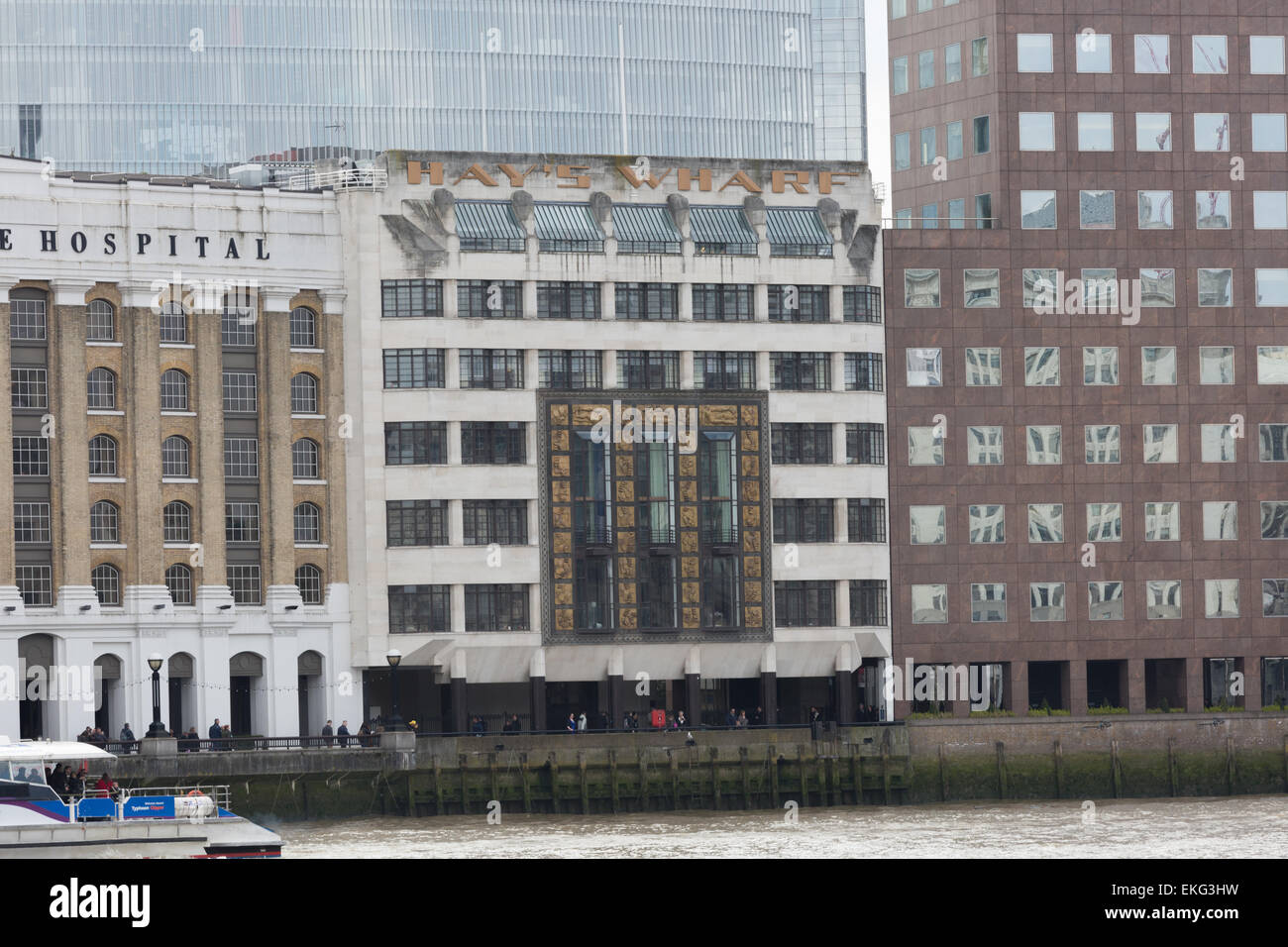 Hay's Wharf on Tooley Street London Stock Photo - Alamy