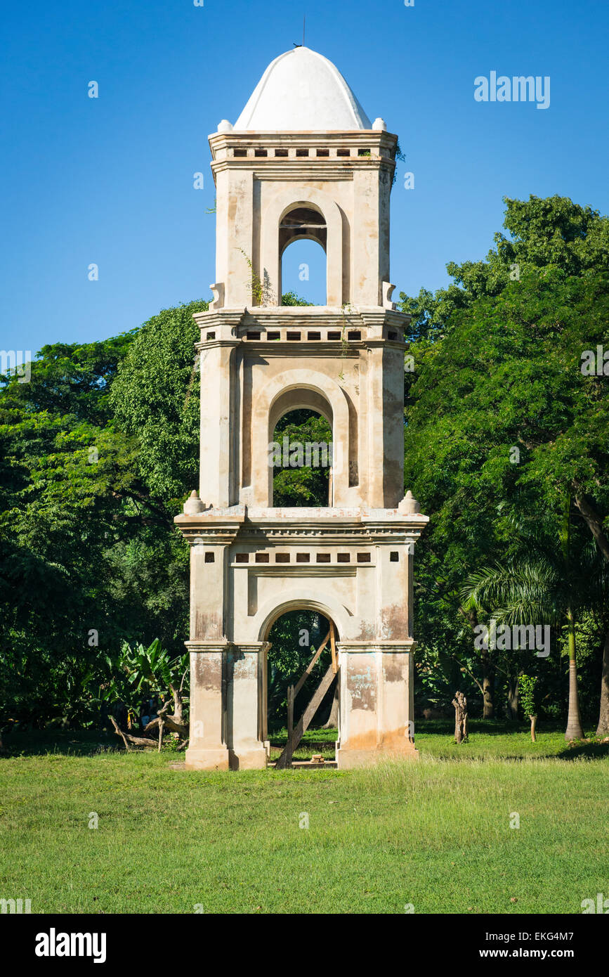 Cuba Trinidad region old sugar plantation tower for supervising slaves ...