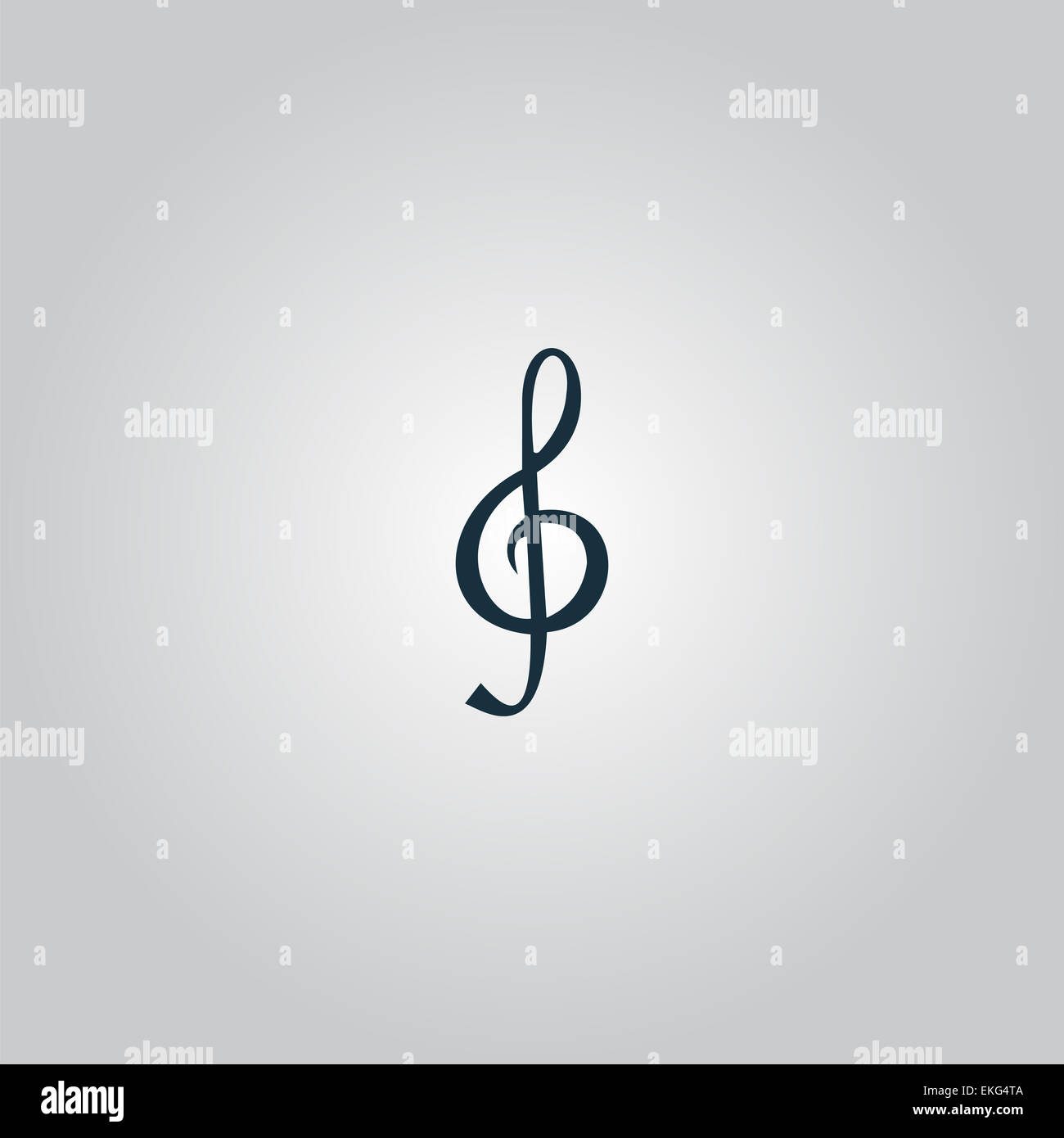 Music note Sheet key Stock Photo - Alamy