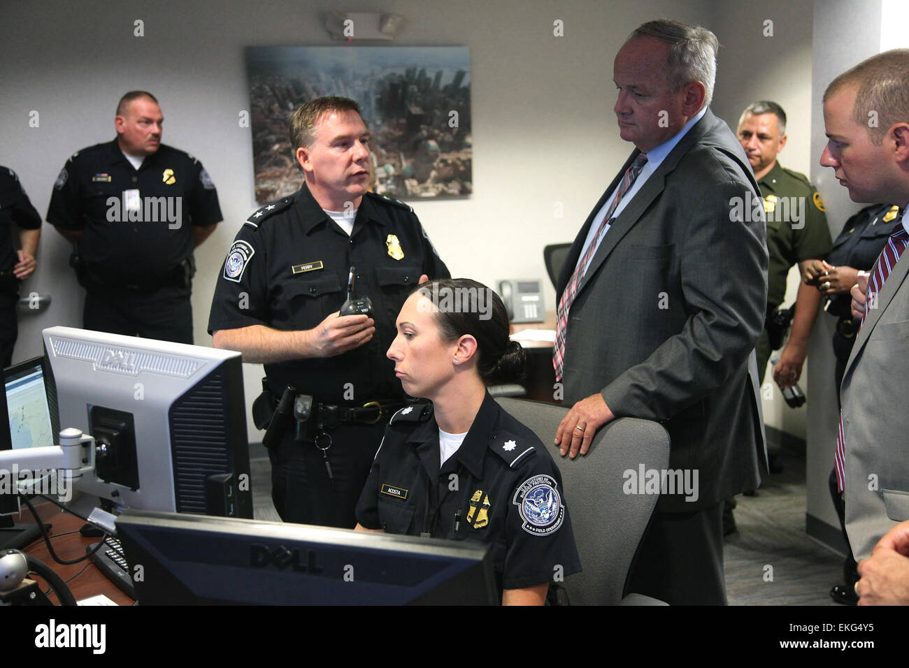 Entry monitor system hi-res stock photography and images - Alamy