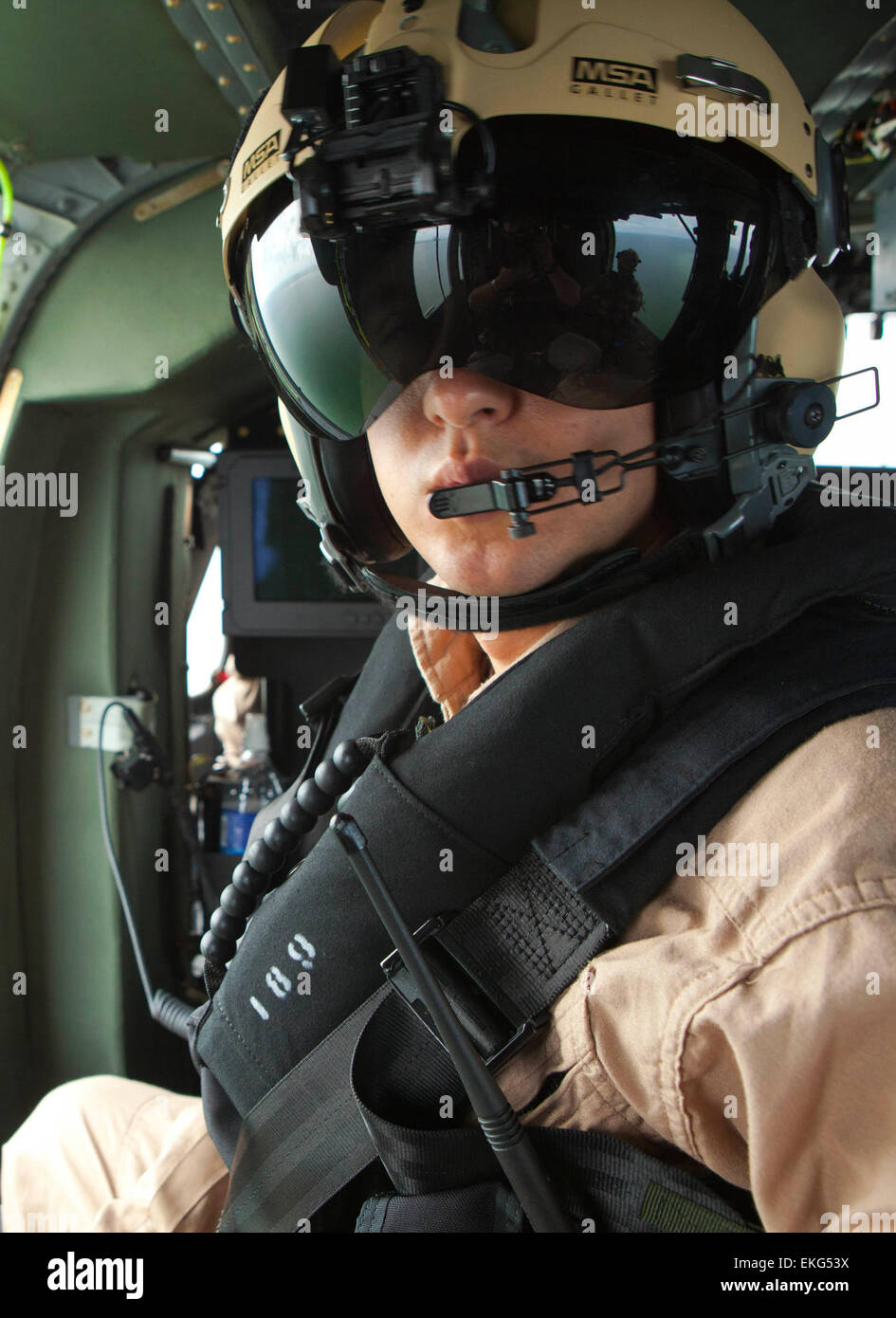 A CBP Air Interdiction Officer ensures the security of southern Florida ...