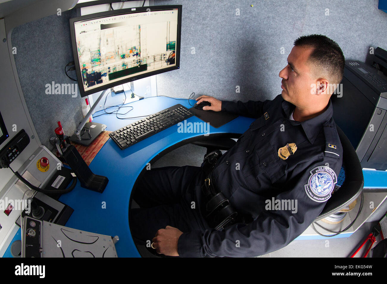 On January 26, 2015, CBP used a Non-Intrusive Inspection (NII) vehicle ...