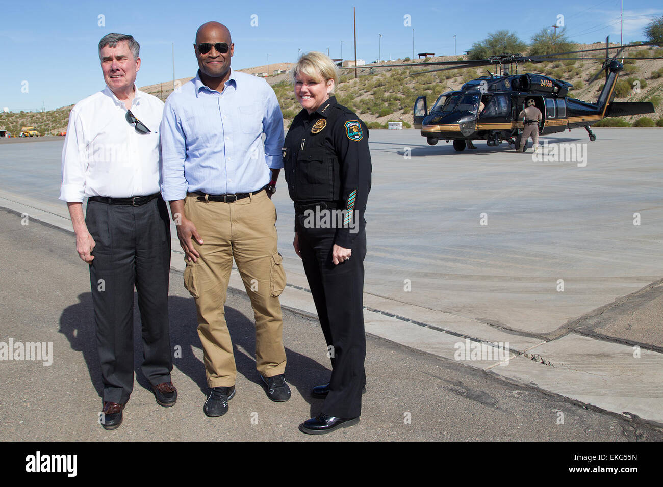 012515:CBP background support during Super Bowl XLIX. Seen here are CBP ...