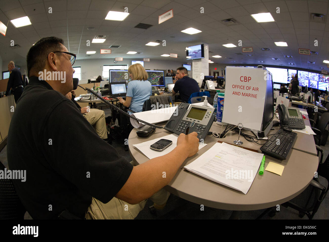 U.S. Customs and Border Protection provided background support during ...