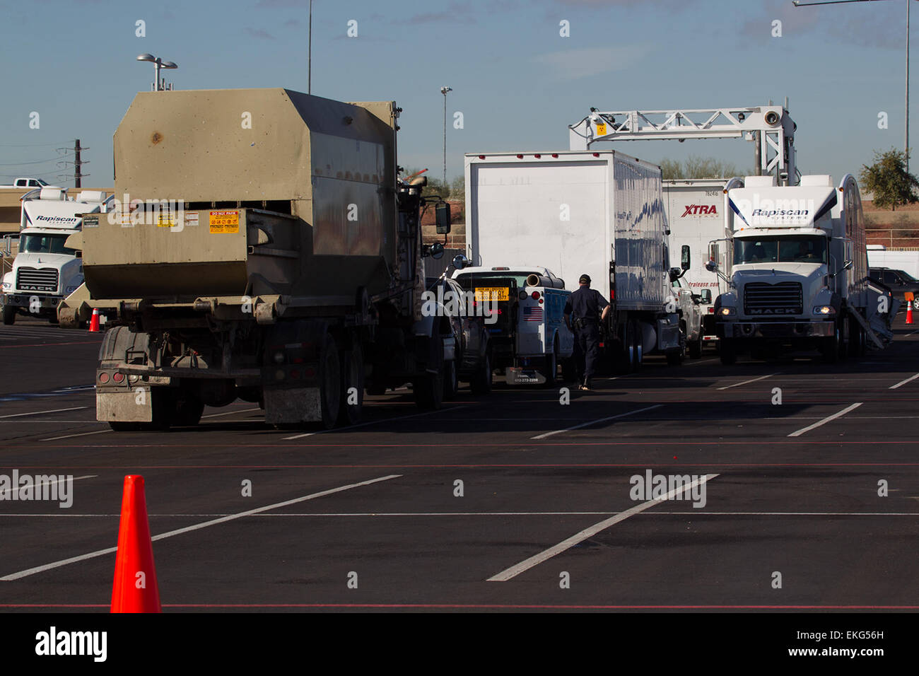 During Super Bowl XLIX, CBP used Non-Intrusive Inspection (NII ...