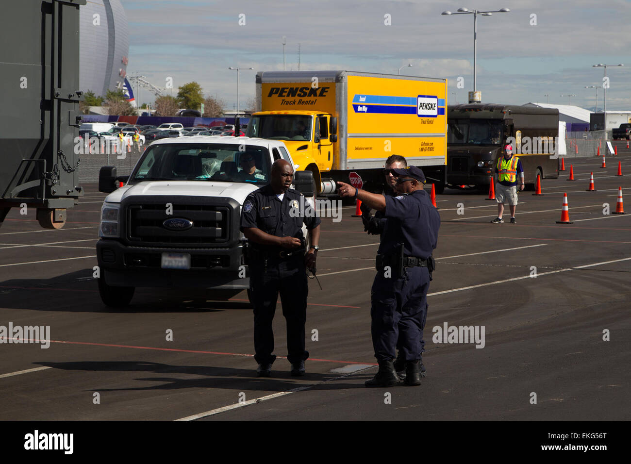 During Super Bowl XLIX, CBP provided background support, utilizing Non ...