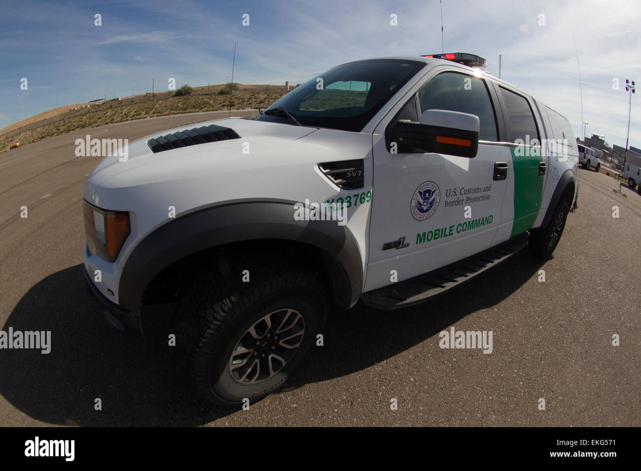 012815: CBP background support during Super Bowl XLIX. Seen here is ...