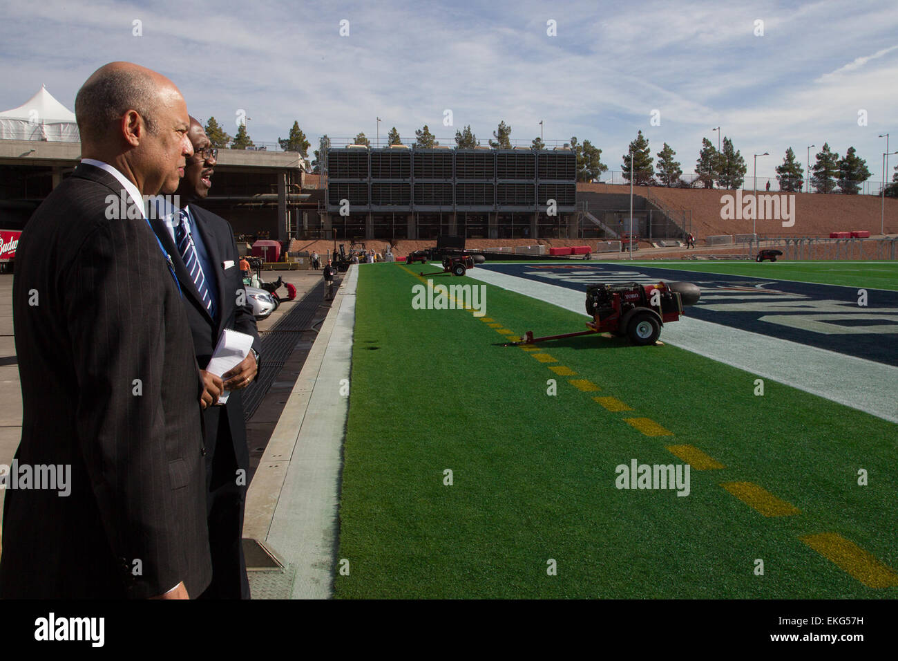 012815: CBP background support during Super Bowl XLIX. After touring ...