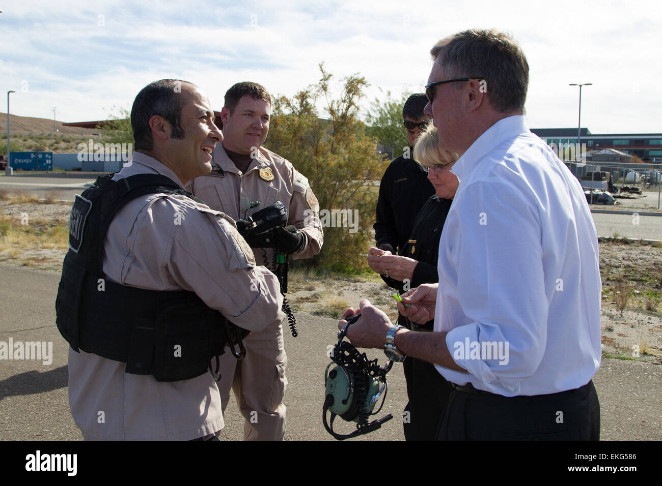 012515:CBP background support during Super Bowl XLIX. Seen here are CBP ...