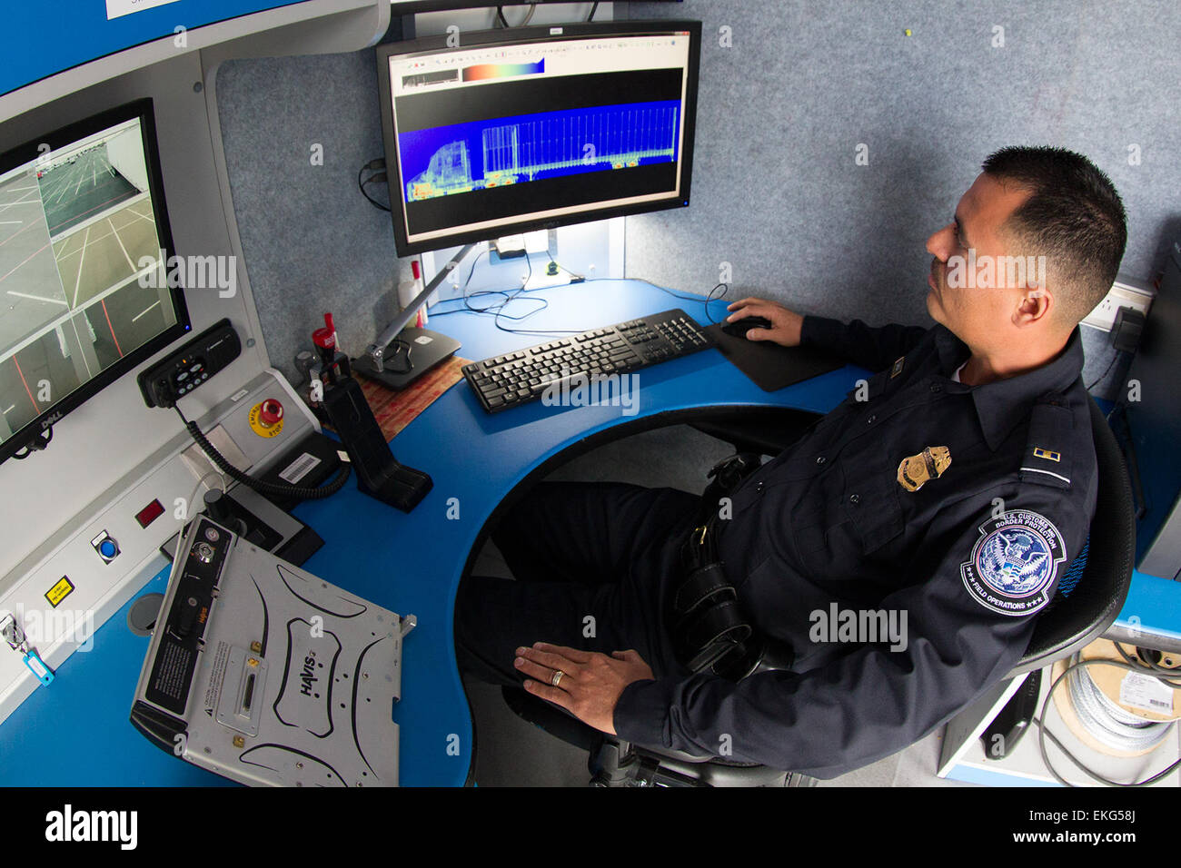 012615:CBP background support during Super Bowl XLIX. Seen here is the ...