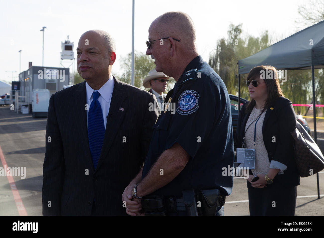 On January 28, 2015, CBP Director William Brooks provided a tour of the ...