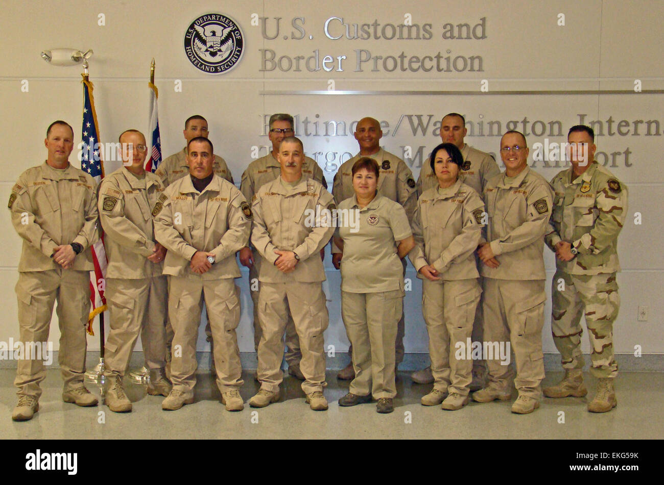CBP Border Support Team 17 deployed to Iraq for eight months to assist ...