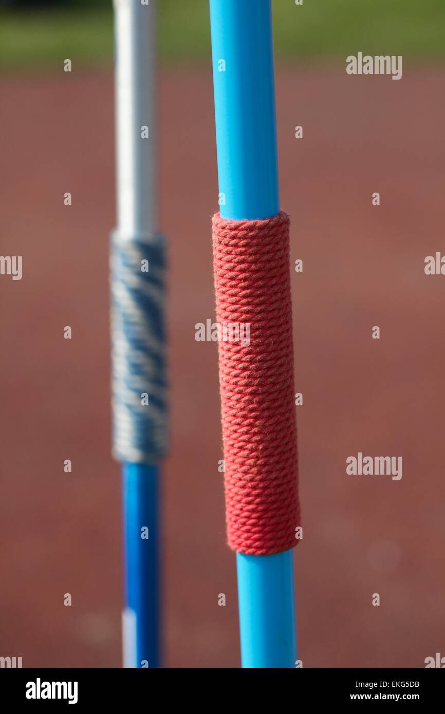 Javelin on sports track hi-res stock photography and images - Alamy