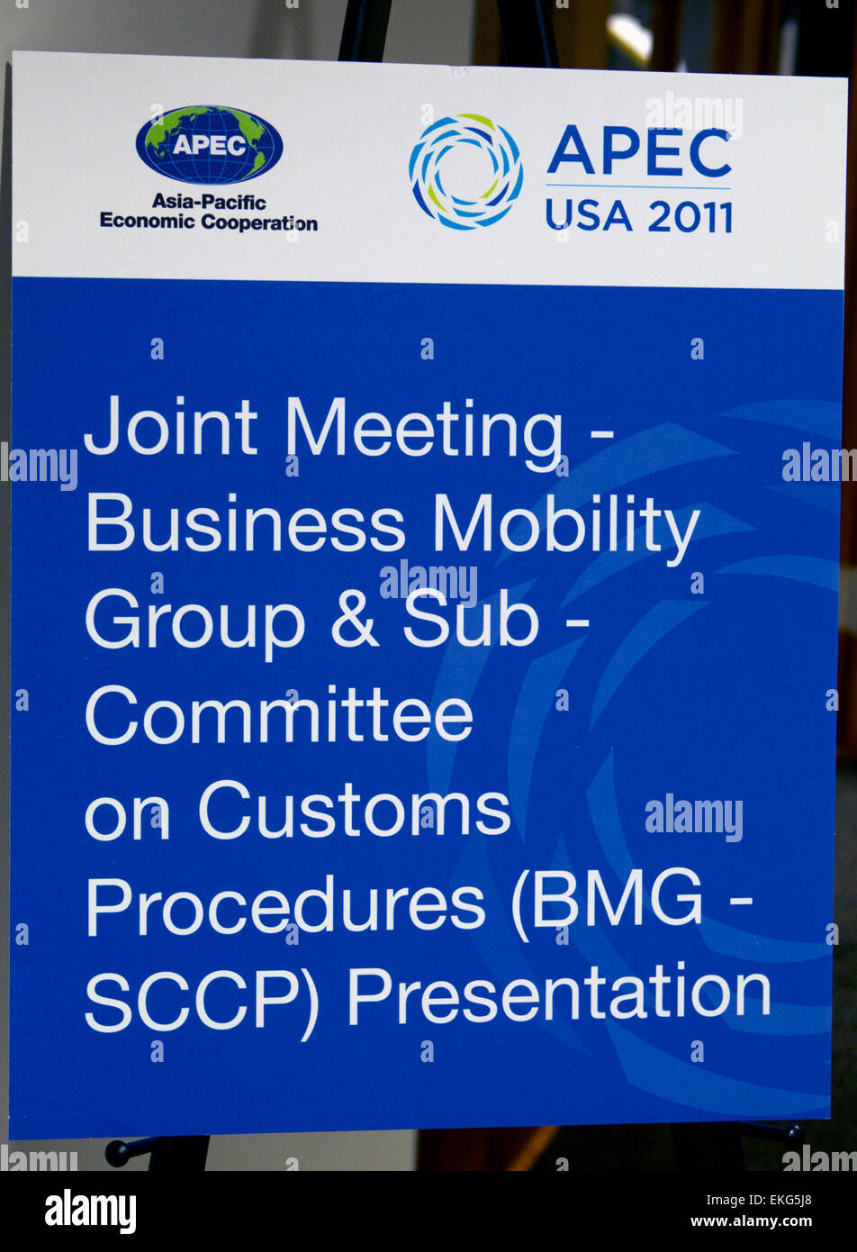 Apec asia pacific economic cooperation hi-res stock photography and ...