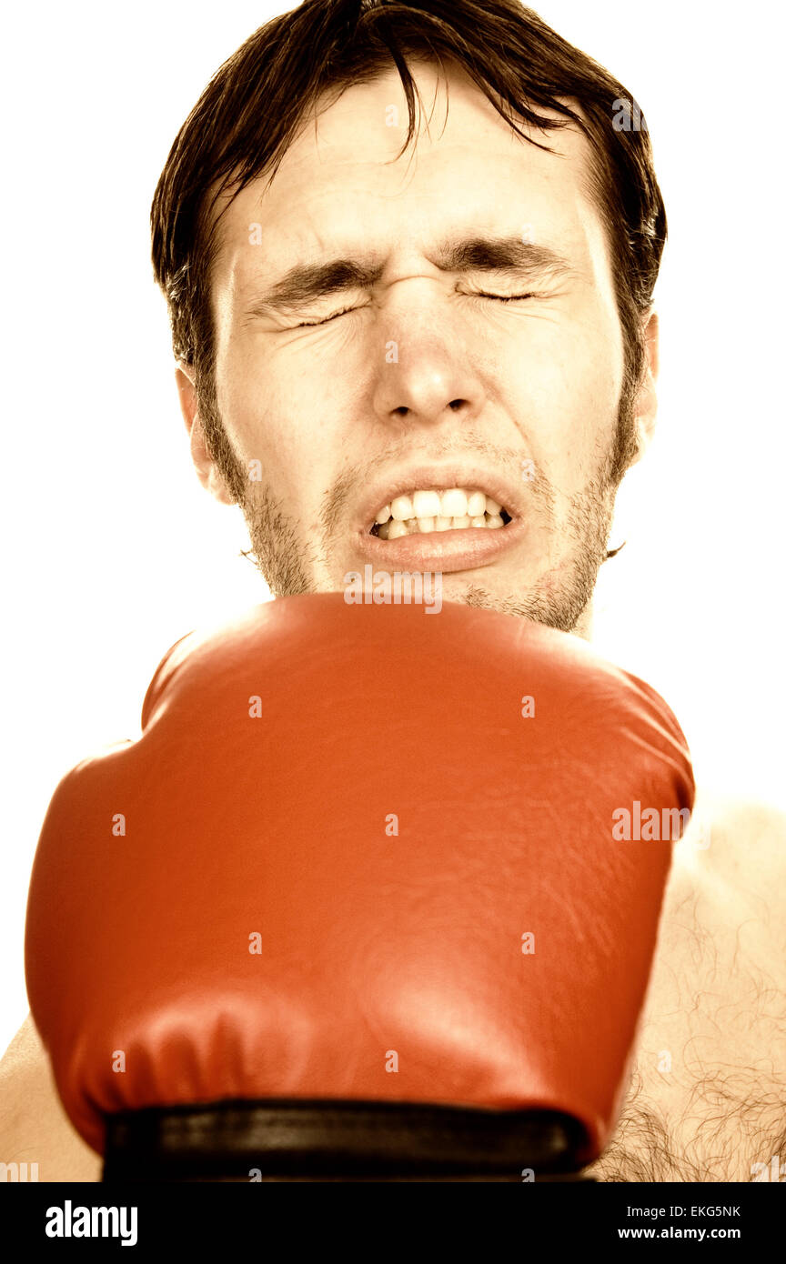 Vintage boxer man hi-res stock photography and images - Alamy