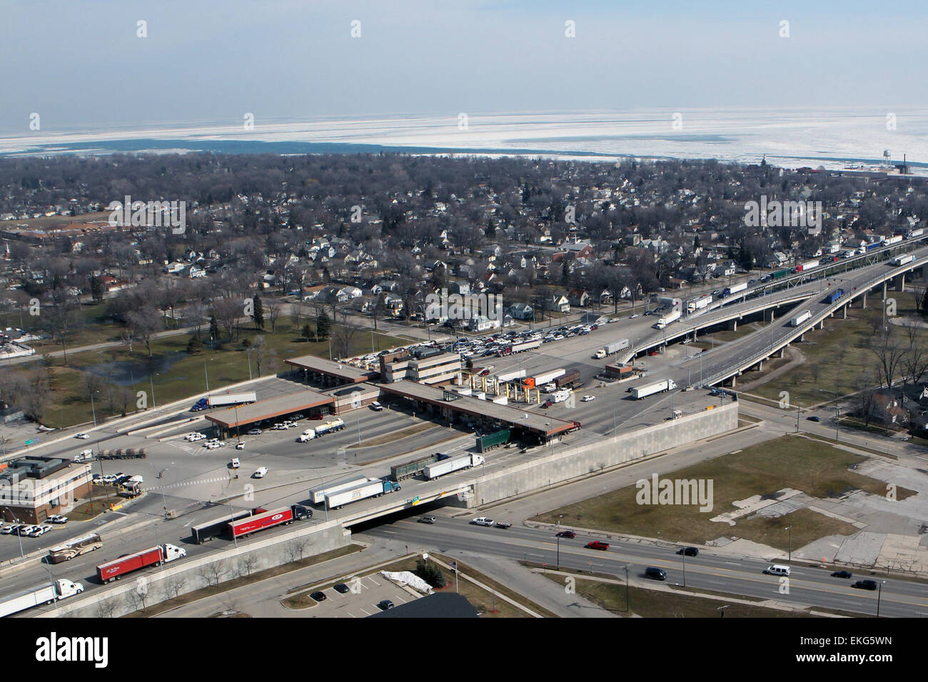 CBP at the Detroit northern border uses aerial surveillance, including ...